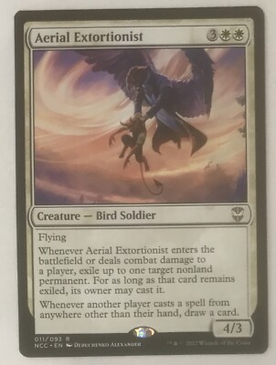 AERIAL EXTORTIONIST Streets of New Capenna Commander MTG Magic | eBay