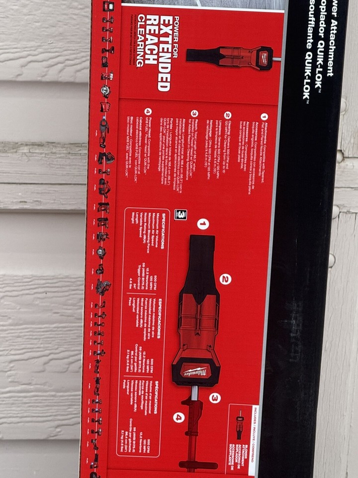 Milwaukee 49-16-2793 M18 FUEL 18V QUIK-LOK Blower Attachment | eBay