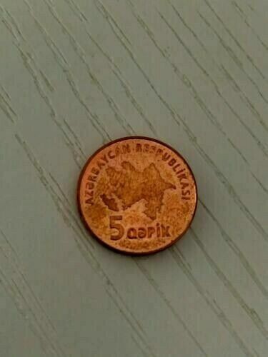 Azerbaijan 5 QAPIK KM-41 2006 x 1 Pcs Azerbaijani UNC World Currency ...