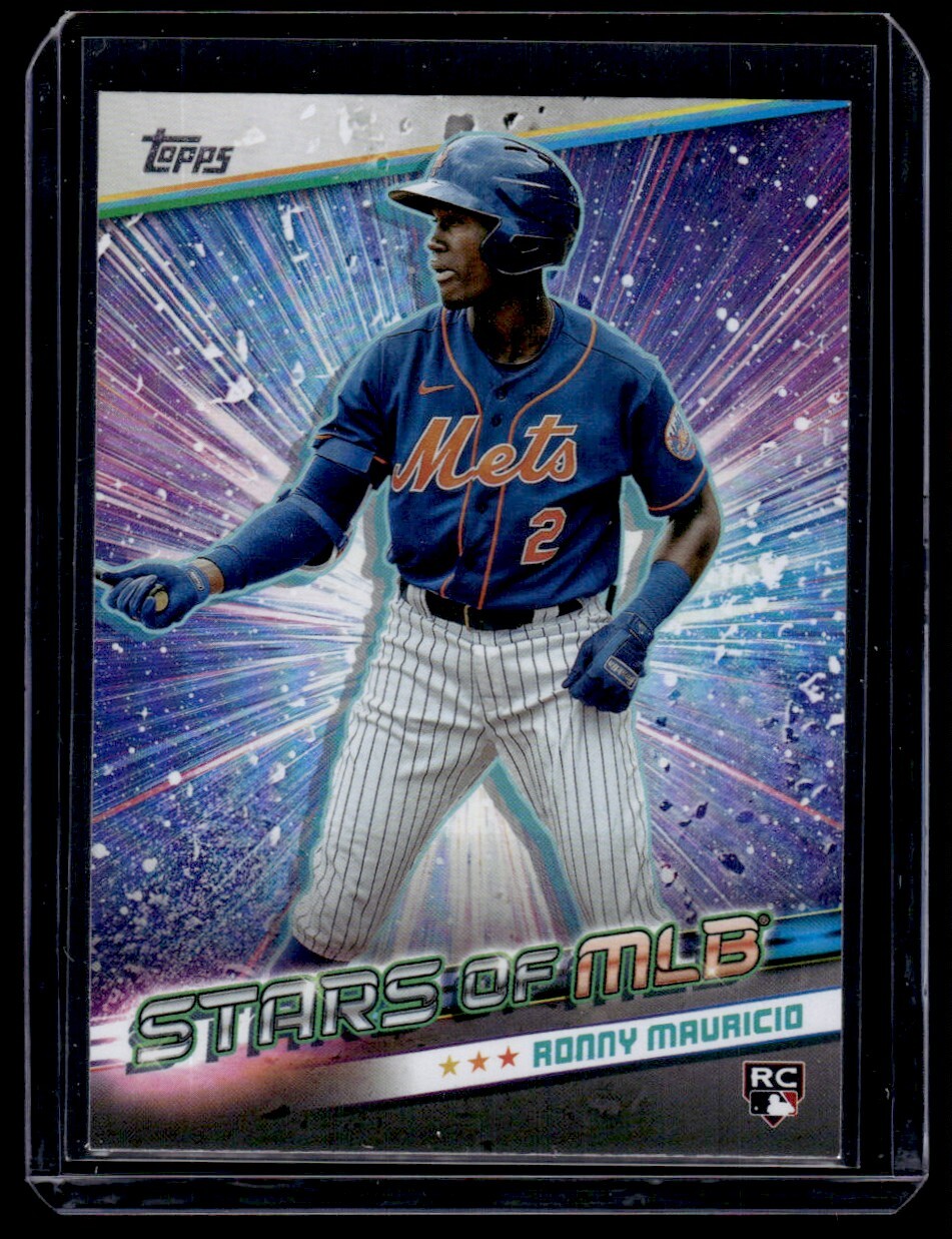 2024 Topps Series 1 Stars of MLB Ronny Mauricio RC New York Mets #SLMB ...