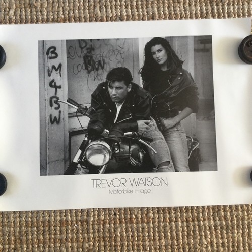 Classic Poster TREVOR WATSON Motorbike Image 60cm x43.5 cm | eBay UK