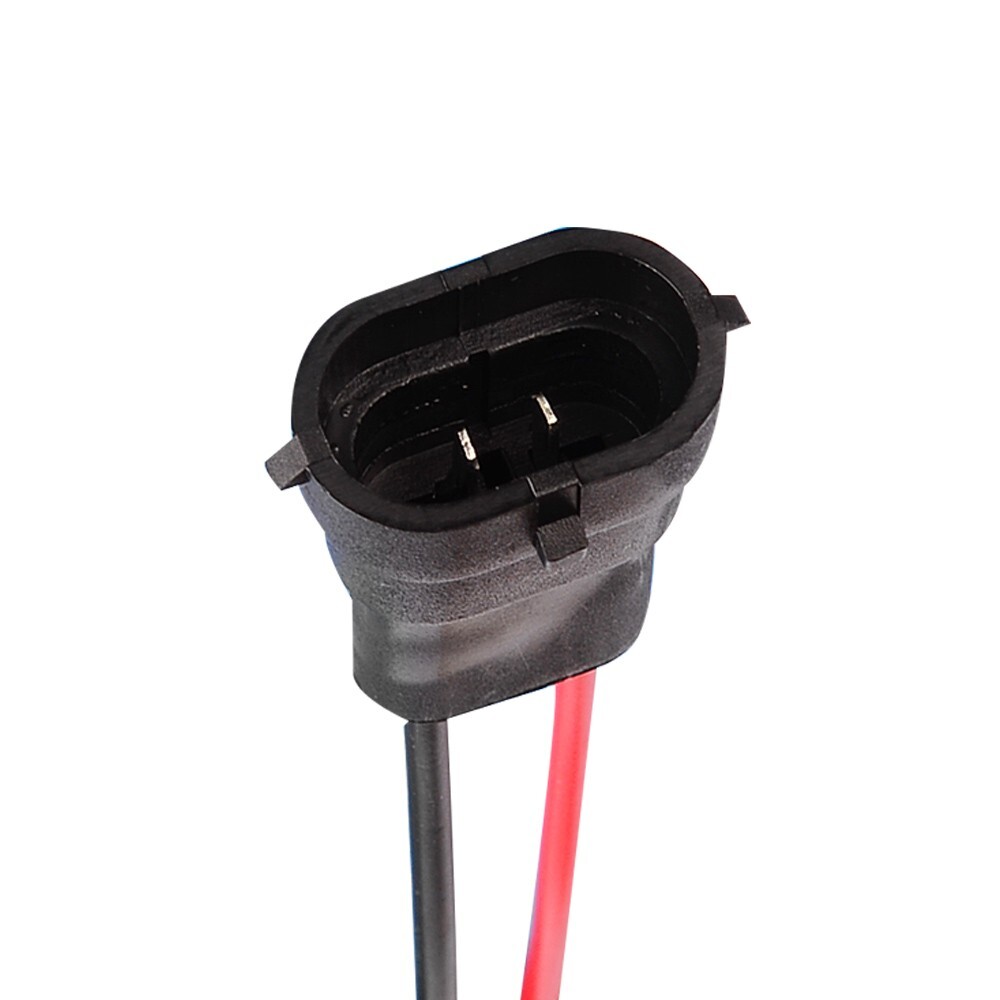 US Location H11 Male Connector Female Adapter Wiring Harness Socket for ...