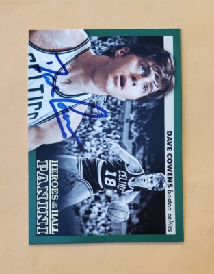 Dave Cowens Signed 2012-13 Panini Heroes Of The Hall Autograph Auto HOF ...