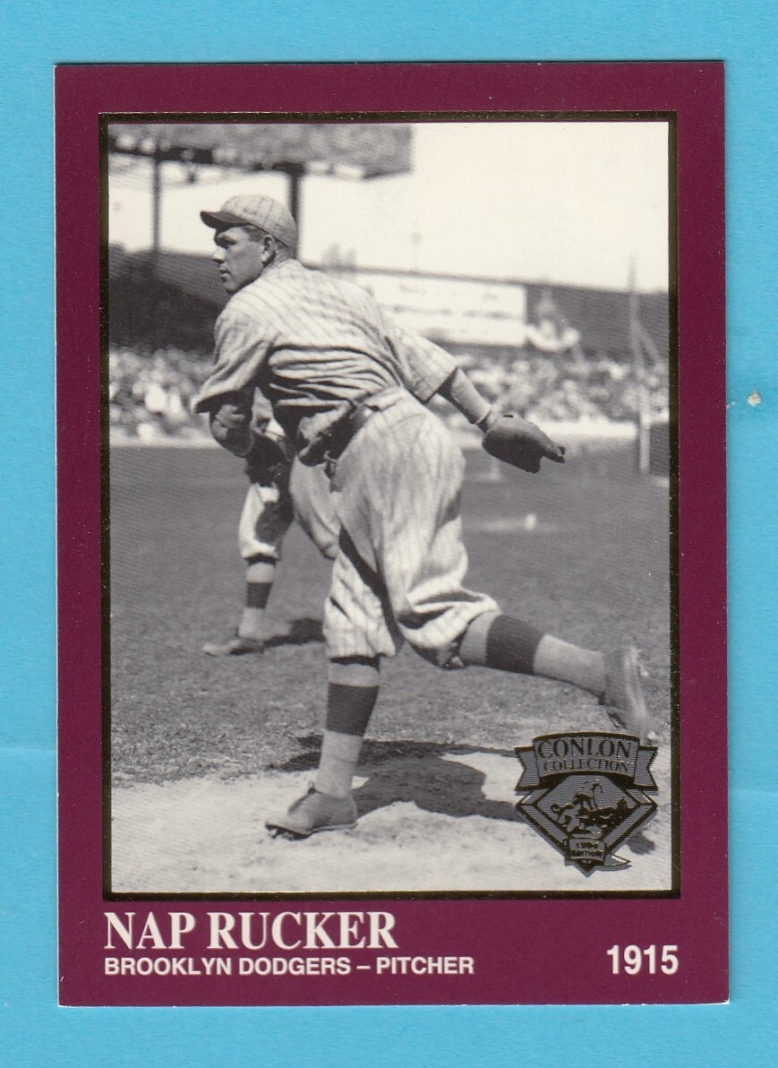 1994 The Sporting News # 1263 Nap Rucker -- Dodgers -- Box 125 | eBay