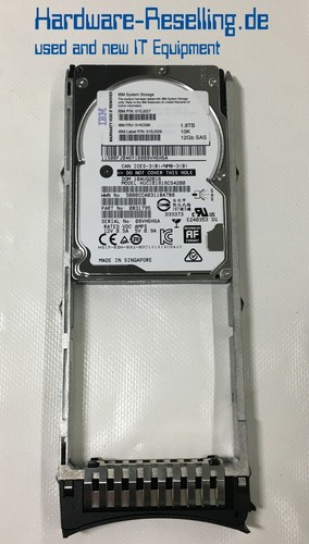 IBM 1,8TB 10K 12G 2,5" SAS HDD HUC101818CS420 01EJ027 01EJ029 01AC598 ...