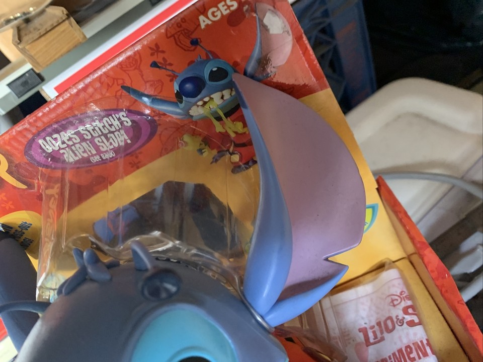 VERY RARE LILO & STITCH TALKING SPITTING SLIME EXPERIMENT 626 TOY NEVER ...