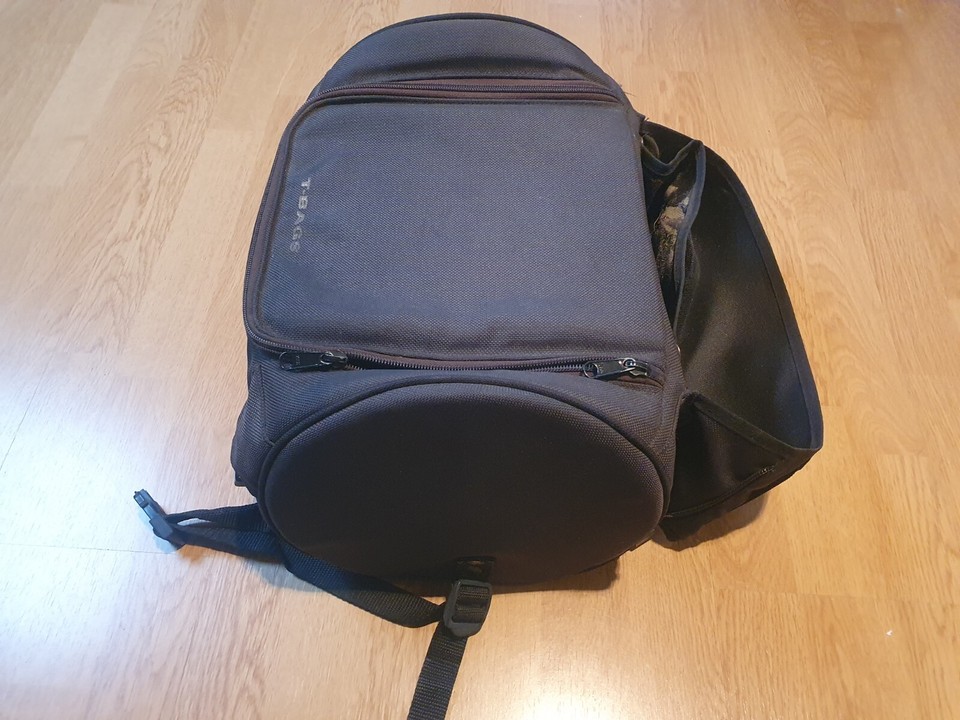 T BAGS MOTORCYCLE LUGGAGE TAIL / SISSY BAR / RACK BAG T-BAGS HARLEY ...