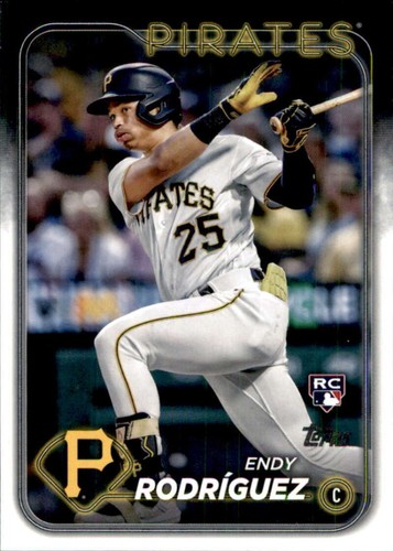 2024 Topps #3 Endy Rodriguez Pittsburgh Pirates Rookie | eBay