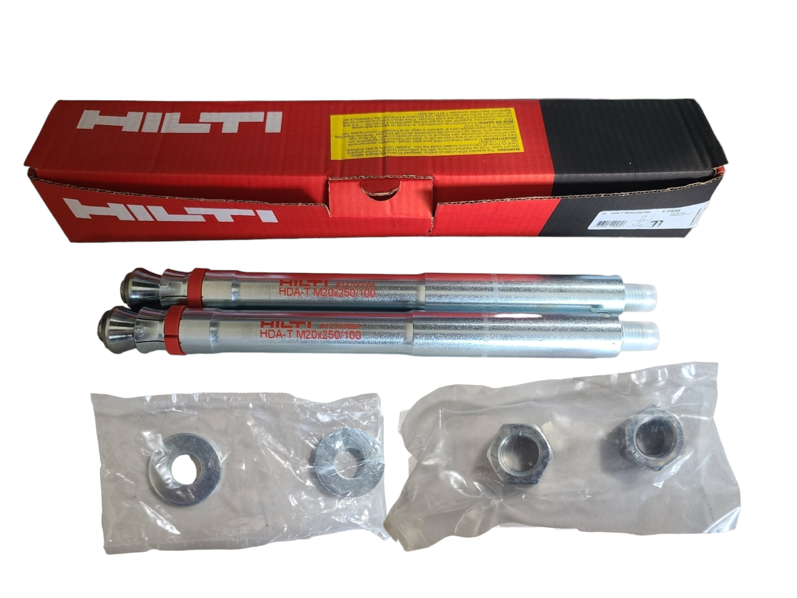 Hilti HDA-P M20x250/100 Ultimate Performance Undercut Anchor 339266 | eBay