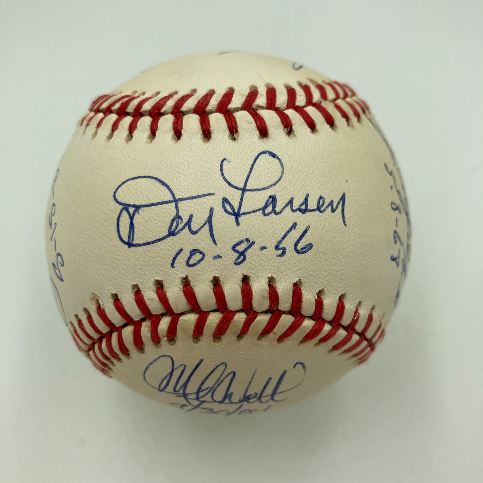Sandy Koufax Perfect Game Pitchers Signed Baseball With Inscriptions ...