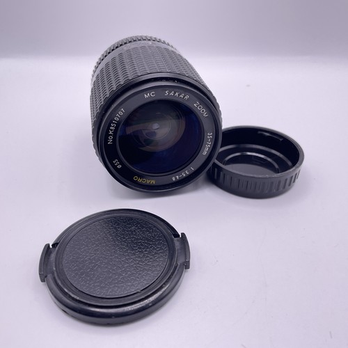 Sakar MC Zoom 35-75mm 1:3.5-4.8 Macro Telephoto SLR Camera Lens for ...