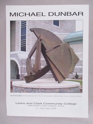 Michael Dunbar Art Gallery Exhibit PRINT AD -- 2004 | eBay