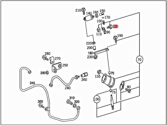 Mercedes-Benz 910105006035 Genuine OEM Guide Bolt for sale online | eBay