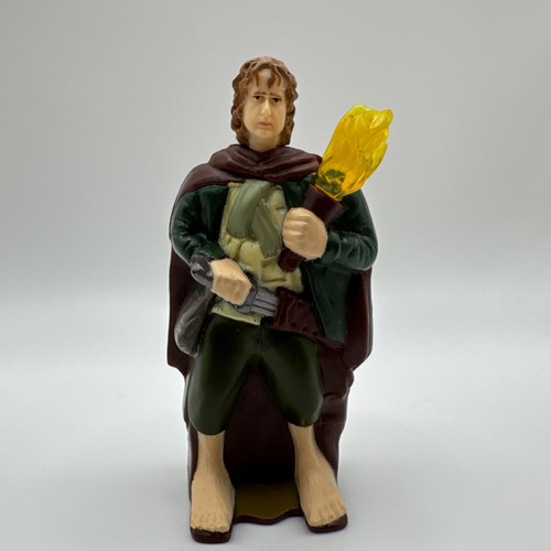 Lord of the Rings Pippin Hobbit Action Figure w/ torch & sword NLP Inc ...