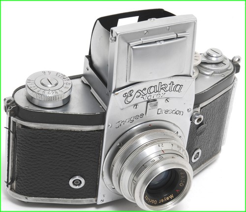 Vintage Ihagee Dresden Exakta Varex camera w. Meyer Trioplan 2.9/50mm ...