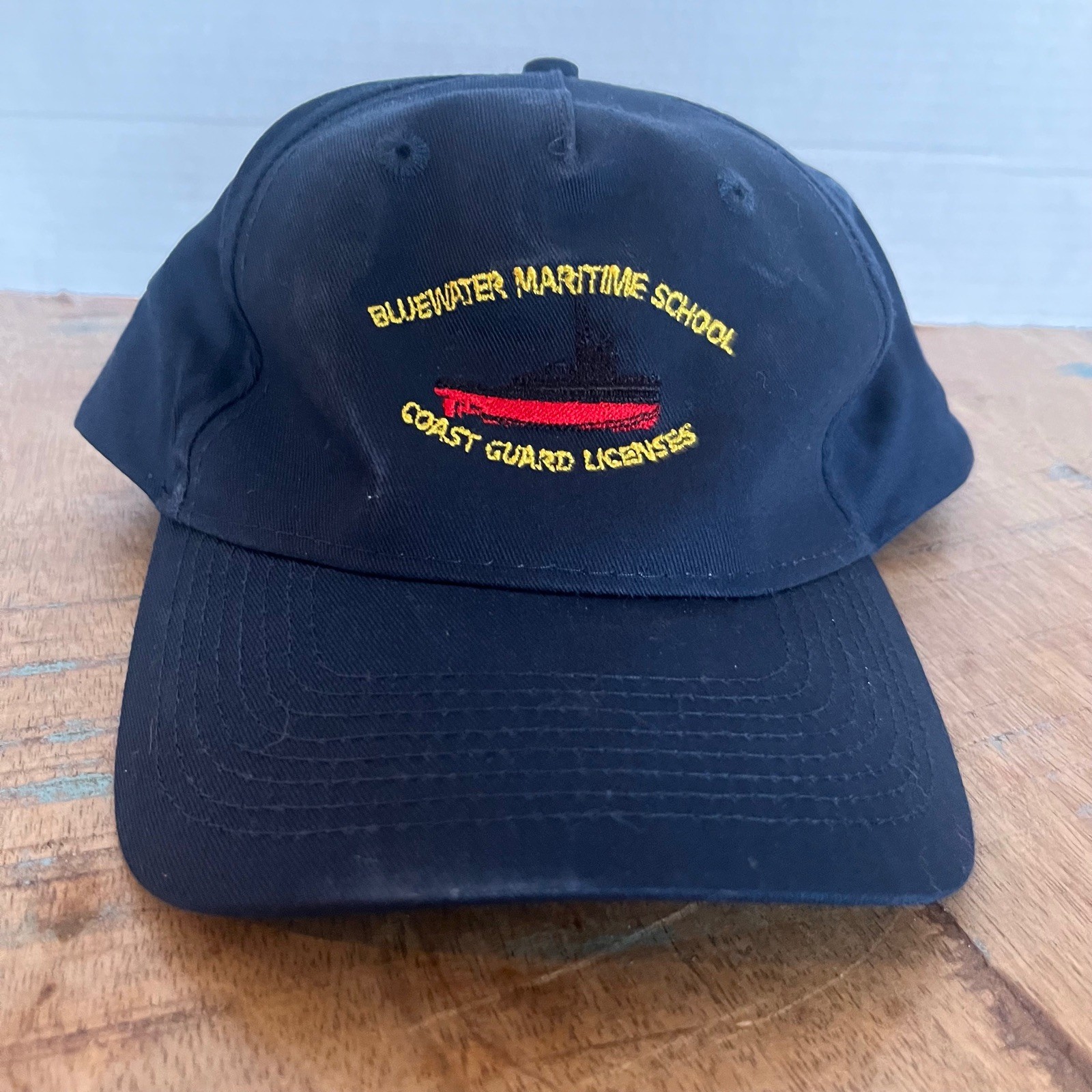 Bluewater Coast Guard School Hat Black Port & Co Adul… - Gem