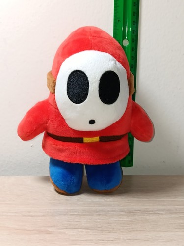 *FREE SHIP* 7" RED SHY GUY Super Mario Little Buddy Authentic Nintendo ...