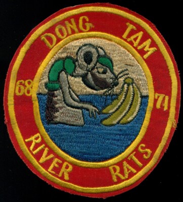 USN Navy River Rats Dong Tam Base Camp 1968-1971 Vietnam Patch JUA | eBay