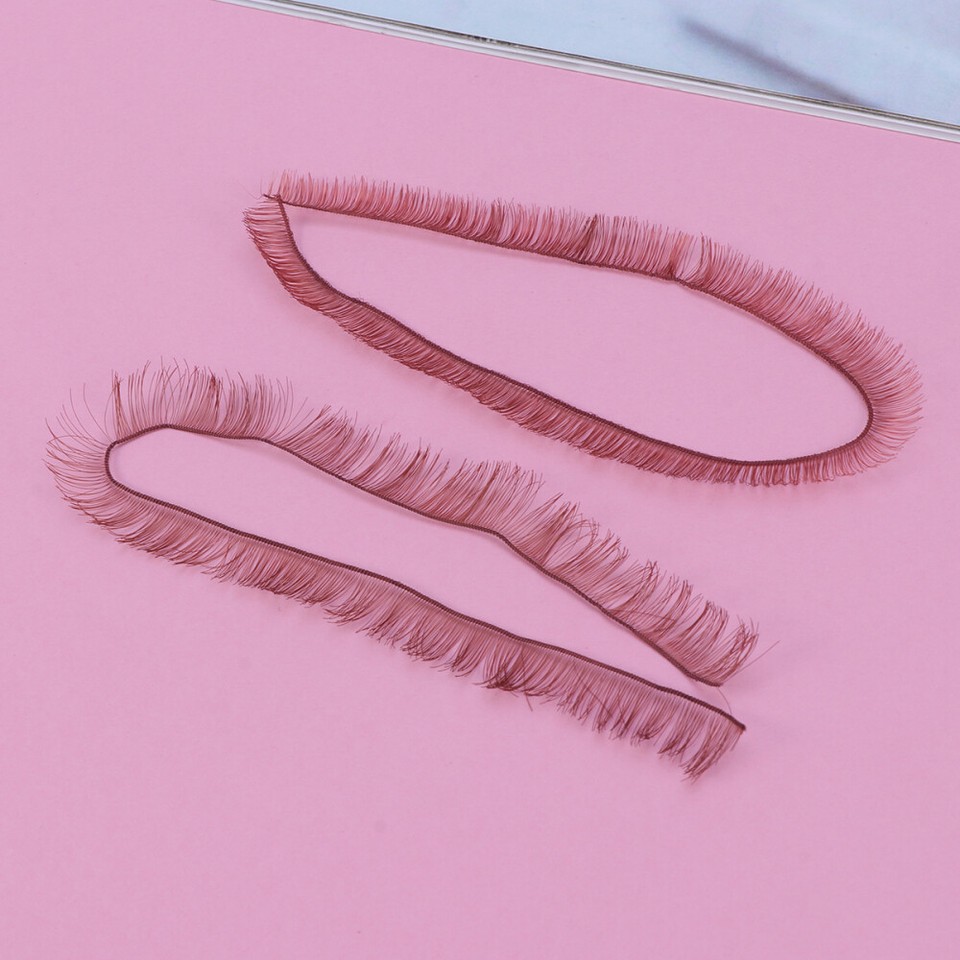 4 Pcs Fake Eyelashes Eyelashes Crafts Doll Face Eyelashes Eye Lashes ...