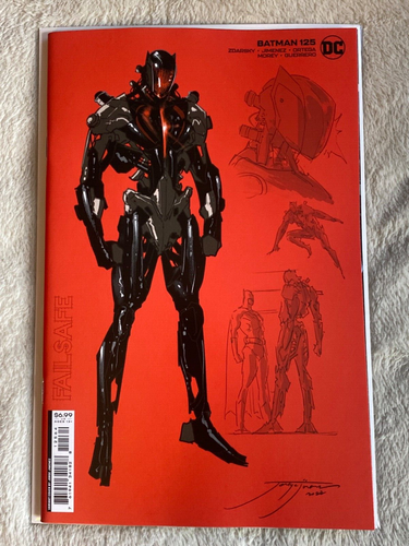 BATMAN #125 COVER M JIMENEZ FAILSAFE PROTOCOL VARIANT DC COMICS 2022 | eBay