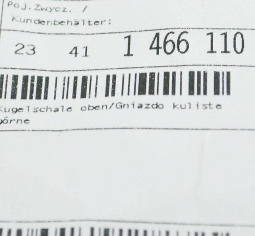 NEW BMW 3 E30 MANUAL SHIFT LEVER BALL CUP BUSHING 23411466110 ORIGINAL ...