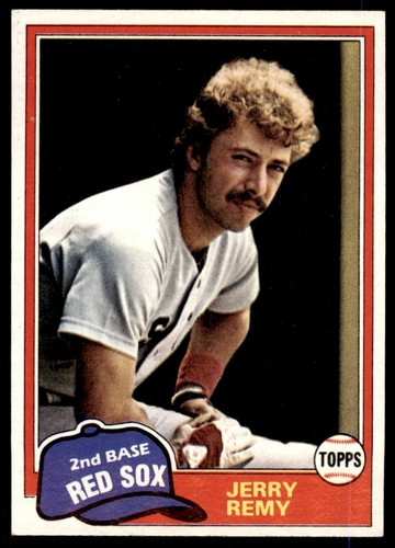 1981 TOPPS JERRY REMY BOSTON RED SOX #549 | eBay