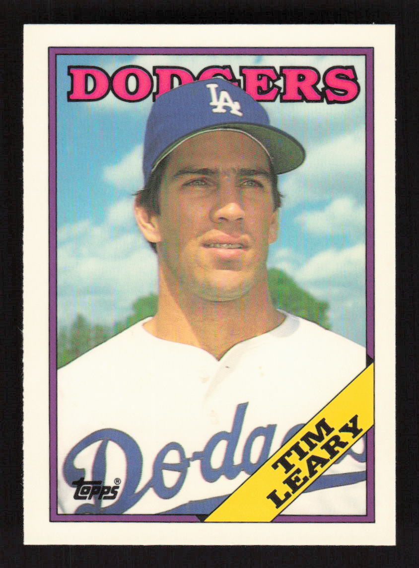 1988 Topps Tiffany Set-Break #367 Tim Leary Los Angeles Dodgers | eBay