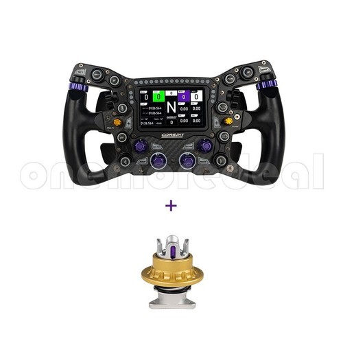 Conspit MAX 01 300mm/11.8" Steering Wheel Sim Racing Wheel with 4 ...