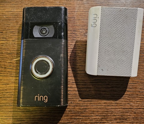 Ring 2nd Gen Video Doorbell With chime Bronze | eBay