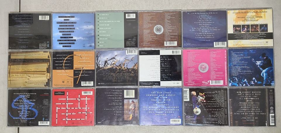 Garth Brooks Country Music CD Lot Of 18 Man Against Machine Chase Seven ...
