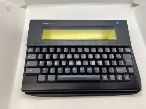 Vintage Tandy Portable Word Processor WP-2 Model 26-3930 With Case | eBay