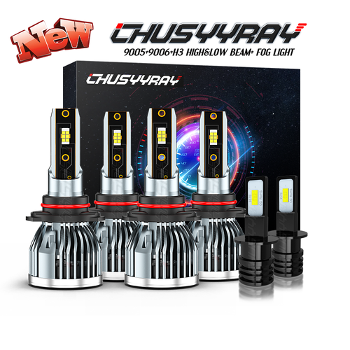 For Lexus SC300 SC400 1994-2000 LED Headlight High Low Beam + Fog ...