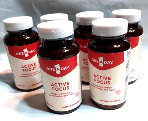Active Focus One A Day Supplement 30 Capsules - 6 bottles. 16500599968 ...