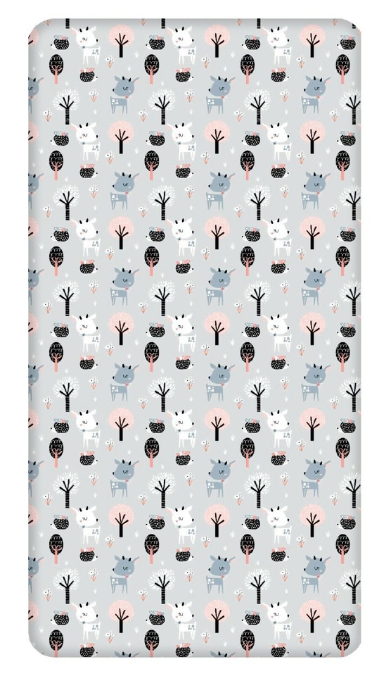 Baby fitted sheet for Cot 120 x 60 Cot Bed 140 x 70 100% Cotton ...