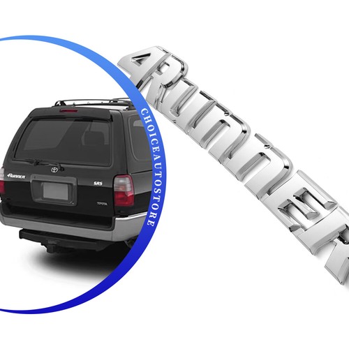 For 1996-2002 4Runner Letter Tailgate Rear Liftgate Emblem Badge Chrome ...