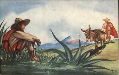 A/S Jesus Mexican Indian Type Indigenous Culture Folk Art Vintage ...