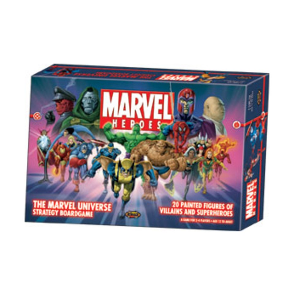 FFG Board Game Marvel Heroes Board Game Box VG/NM | eBay