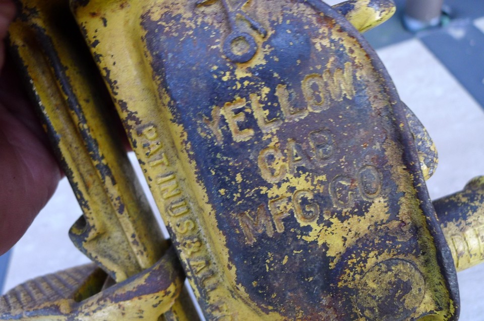 VTG SIMPLEX NO 141 CAR JACK, YELLOW CAB MFG CO. | eBay