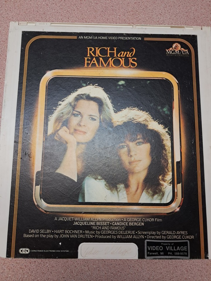 Lot of 5 CED Selectavision Video Discs Movies /RCA/MGM | eBay