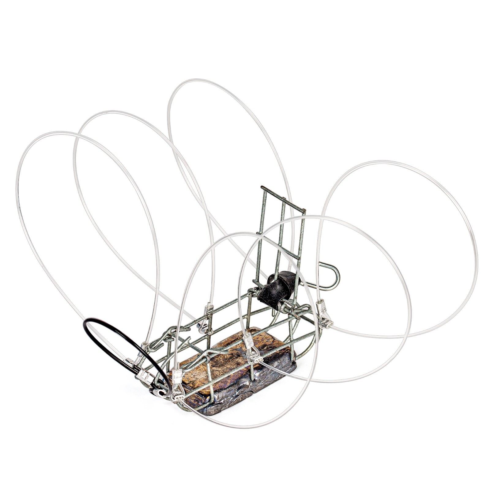8oz Weighted Premium Dungeness Crab Snare for Fishing Pole Castable ...