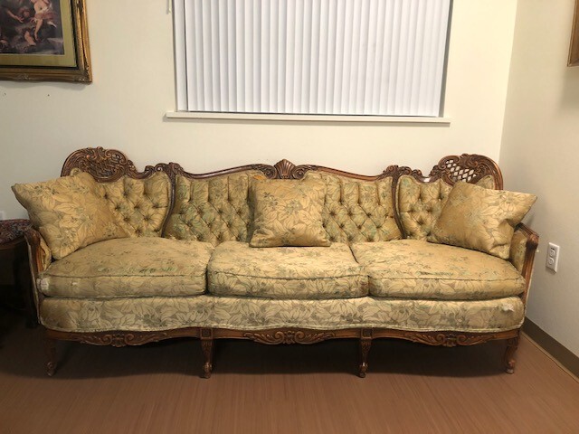 french provincial couch | eBay