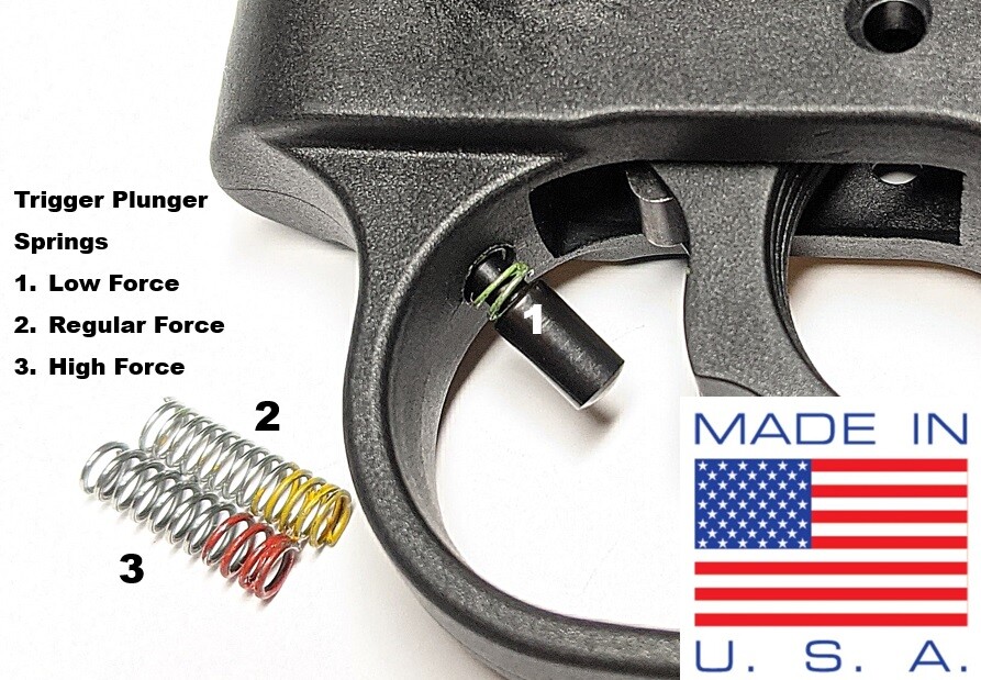 RUGER 10/22 & MAGNUM TRIGGER WEIGHT TUNING SPRINGS SET OF 3 USA MADE BY ...