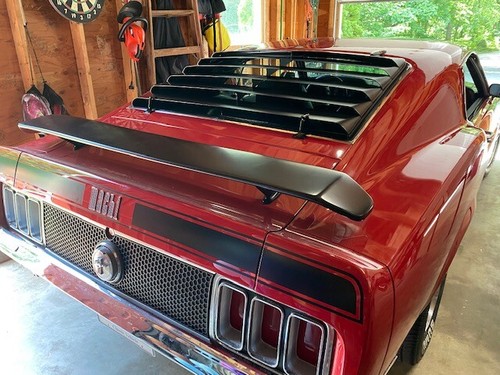1969 1970 Mustang Fastback Original Style Rear Window Louvers Slats for ...