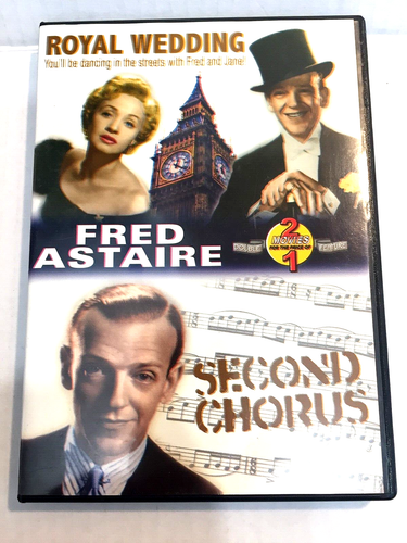 Fred Astaire Royal Wedding & Second Chorus DVD Ships Free Same Day with ...