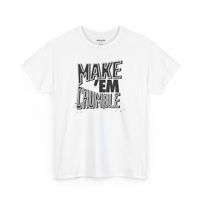 MAKE EM CRUMBLE-SNEAKER TEE match AIR Jordan Retro 6 Reverse BLACK ...