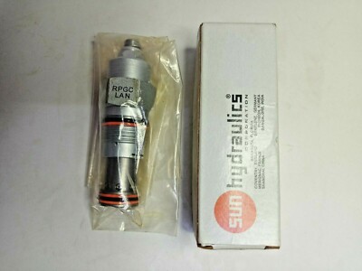 Sun hydraulics RPGC-LAN Pilot operated balanced piston relief valve ...