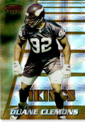 1996 Bowman's Best #154 Duane Clemons Atomic Refractors Minnesota ...