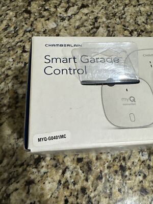 Chamberlain MYQ-G0401 MC White MyQ Wireless Smart Garage Control Sealed ...