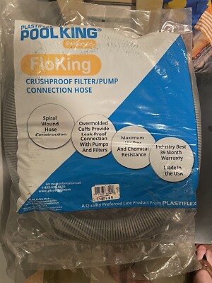 Plastiflex fk101114006BR 1.25 In. x 6 Ft. Flo King Filter Connector ...