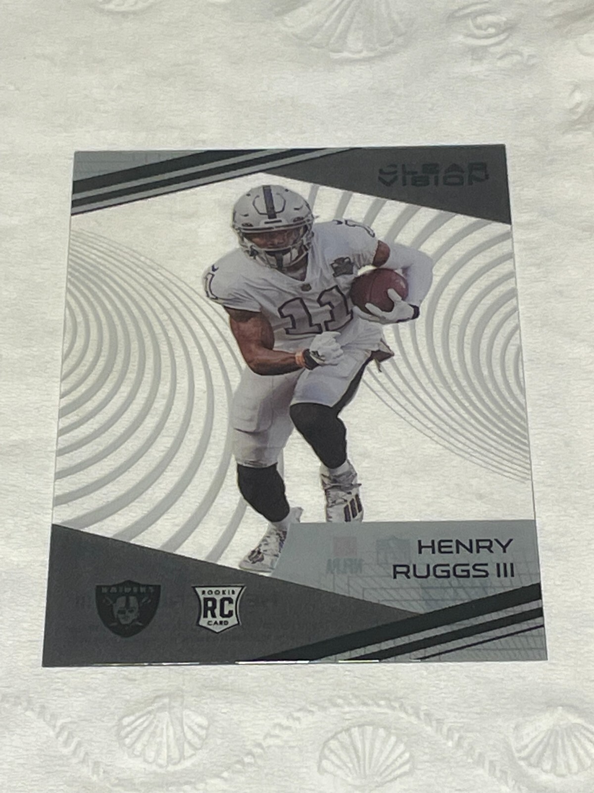 HENRY RUGGS III CV-17 RC CLEAR VISION 2020 PANINI CLEAR VISION FOOTBALL ...